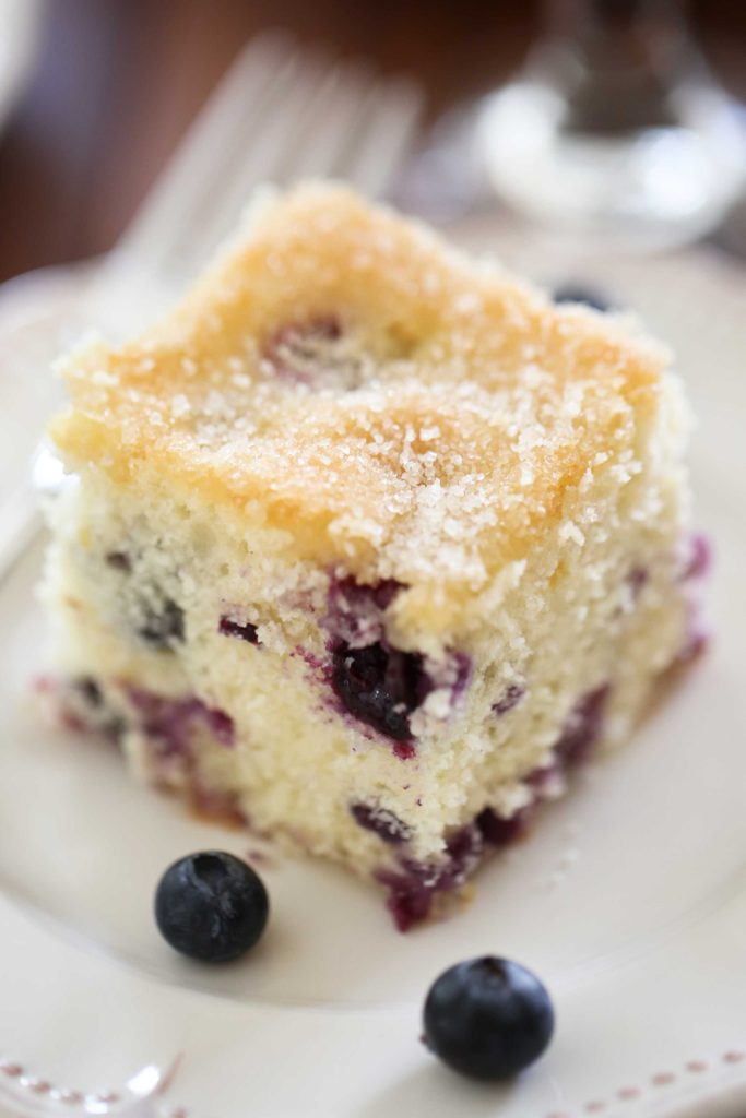 Blueberry Cake - White Apron Blog